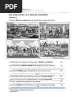 Term 3 Grade 6 Geography Baseline Assessment | PDF | Tropics | Rainforest