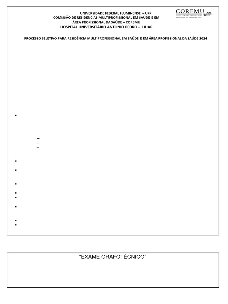 Uff Coremu2024 Prova Residenciaclinicacirurgicaeoncologiaveterinaria | PDF | Câncer | Gatos