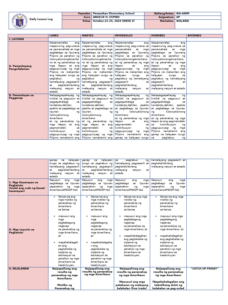 GR 6-Ap-Wk 4 - QTR 2 | PDF