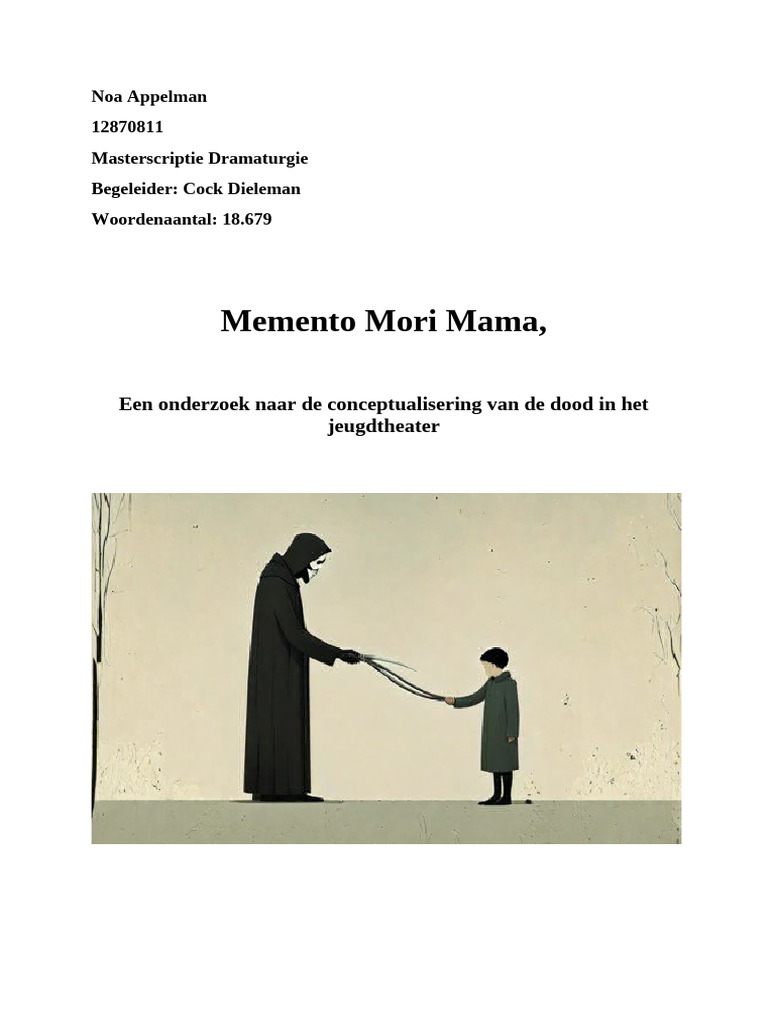 Appelman Noa Masterscriptie | PDF