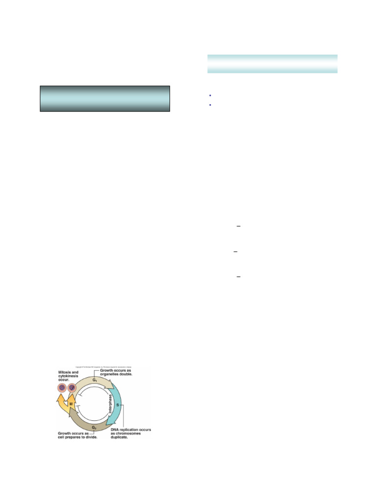 Midterm Lecture Presentation Part 2 Pdf Meiosis Mitosis