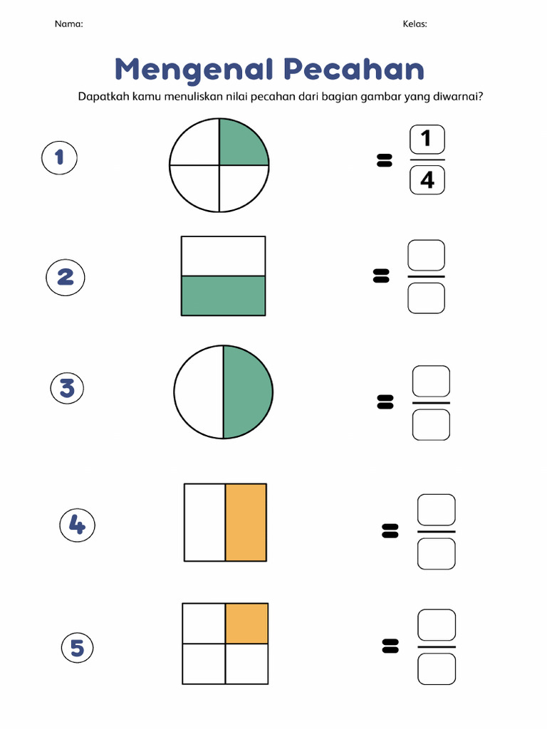 MENGENAL PECAHAN | PDF