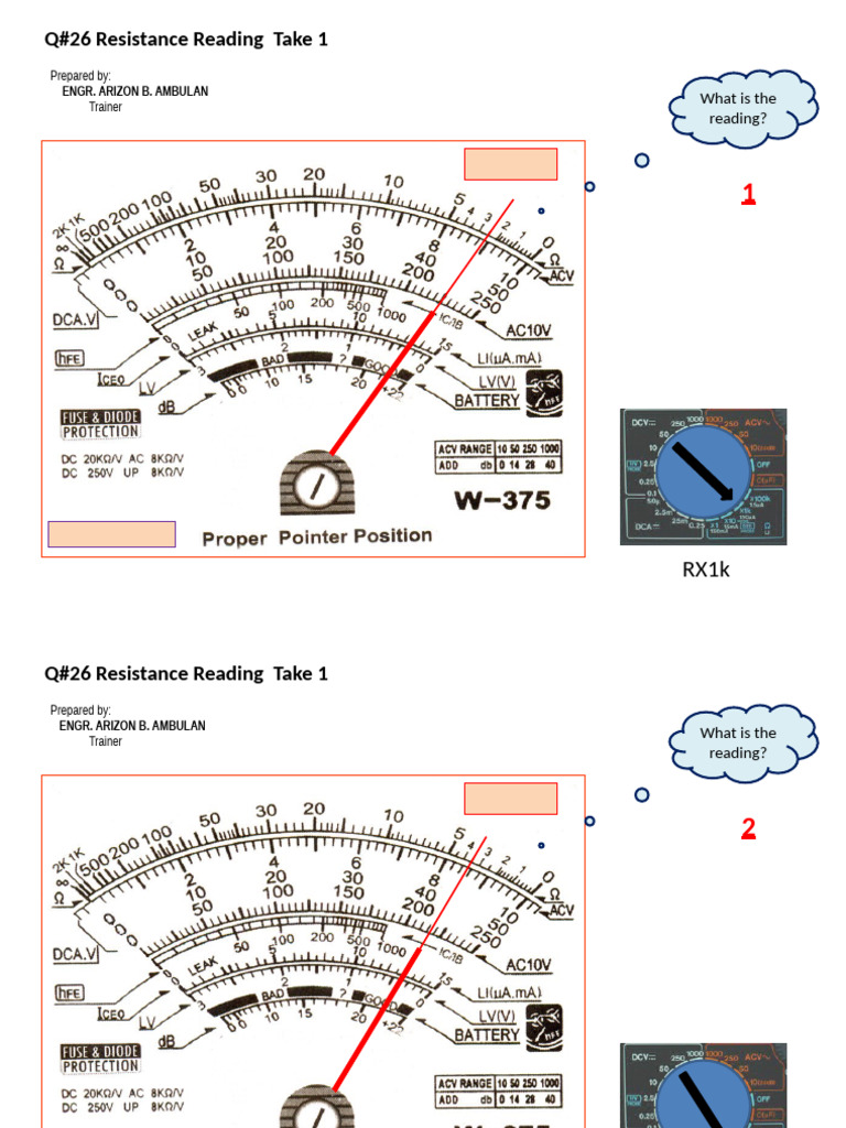 Resistance-reading-quiz-23-T1 | PDF