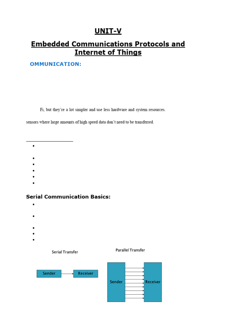 Communication Protocols in Embedded Systems | PDF | Usb | Computer Engineering