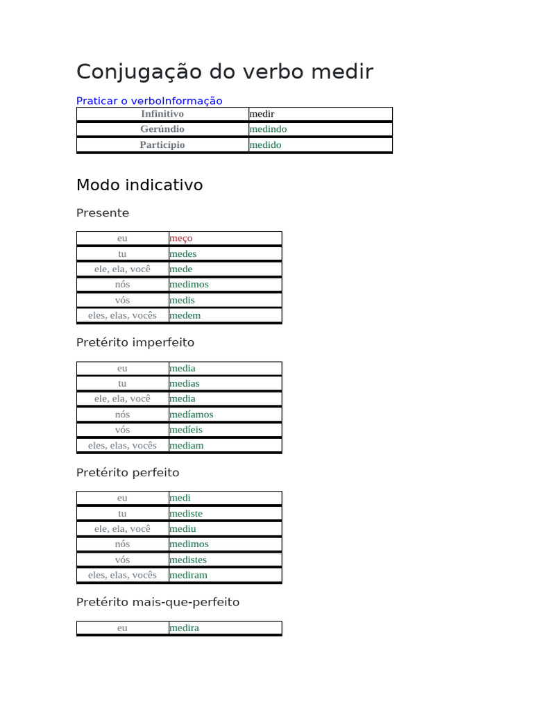 VERBOS ANDERSON | PDF | Morfologia linguística | Famílias linguísticas