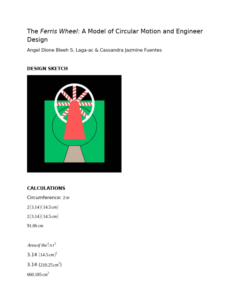 Ferris Wheel Document Laga Ac 0 Fuentes | PDF