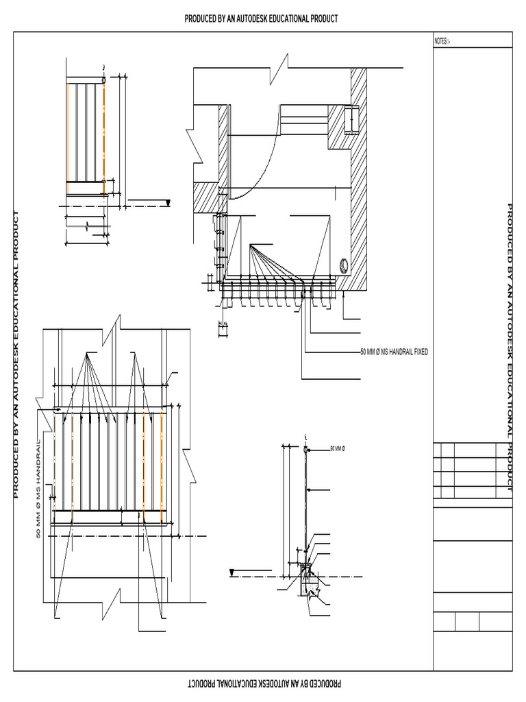 Balcony Railing Details-Type-2 Model | PDF | Buildings And Structures