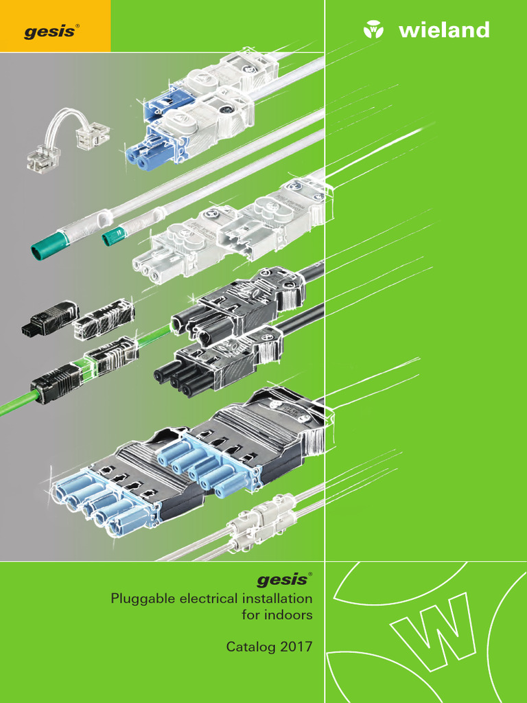Wieland Stekkers | PDF | Electrical Connector | Components