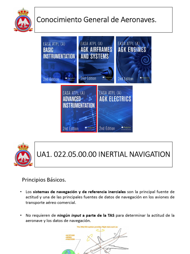 UA1. 022.05.00.00 Inertial Navigation | PDF | Navegación | Movimiento ...