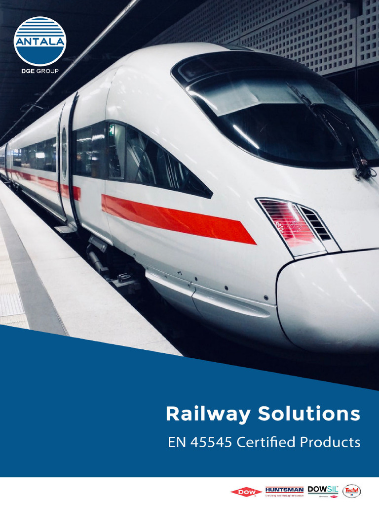EN45545-RAILWAY-BROCHURE | PDF | Silicone | Adhesive