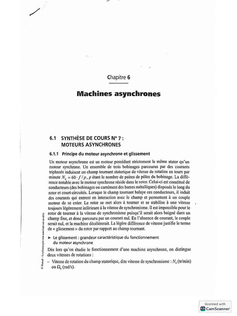 Exercices Machines Asynchrones | PDF