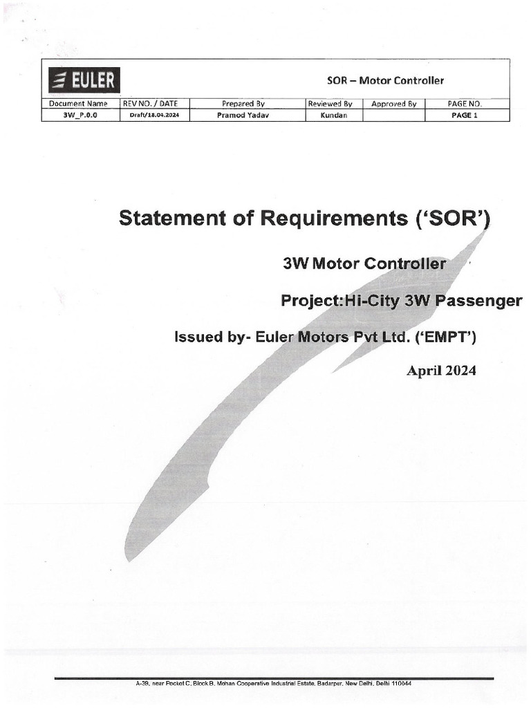 Euler SOR High City Passenger D03S 23.07.2024 | PDF