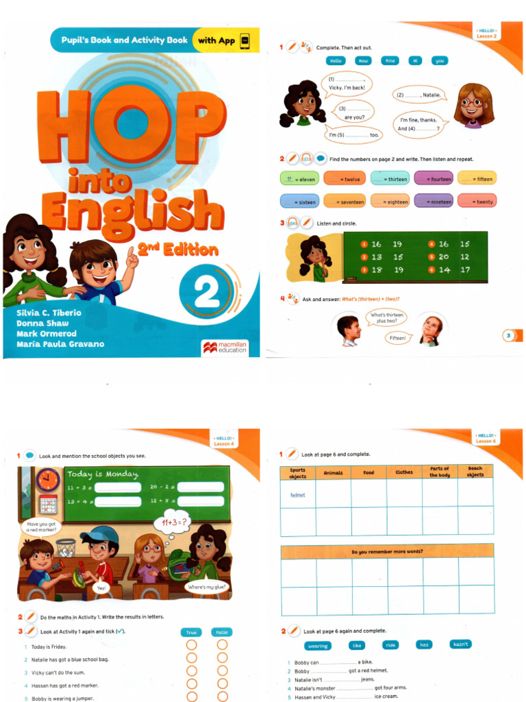 Hop in To English 2 | PDF