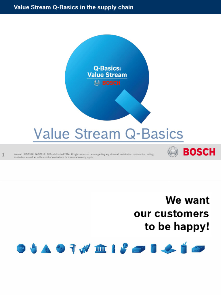 BOSCH - Value Stream Q - Basics | PDF | Iso 9000 | Audit