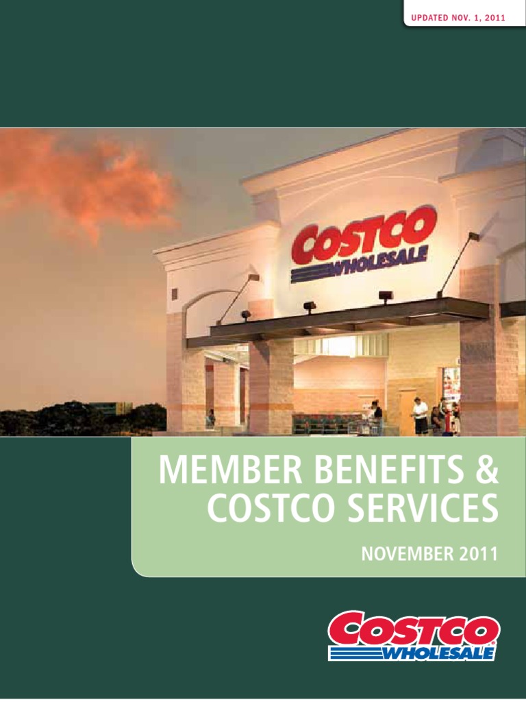 Member Benefits Costco Services | PDF | Costco | Insurance