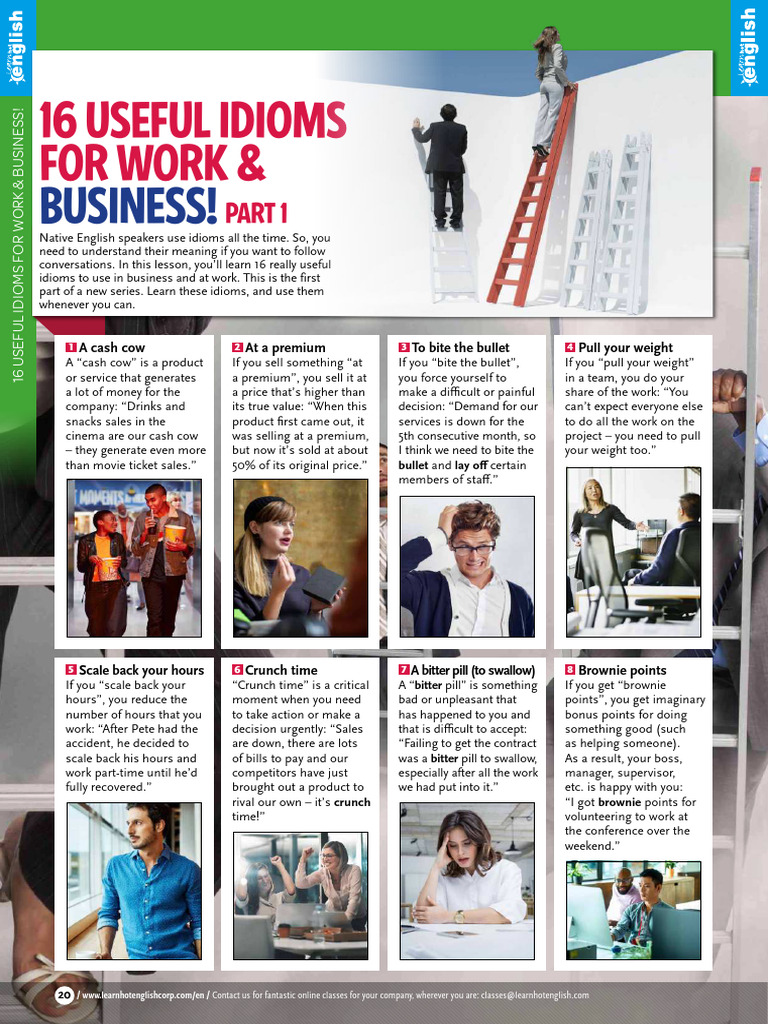 Business Idioms | PDF