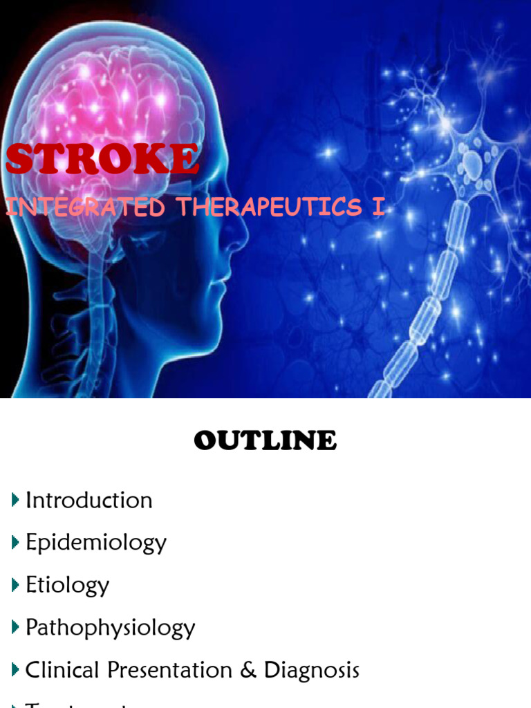 Stroke Pharmacotherapy | PDF | Stroke | Ischemia