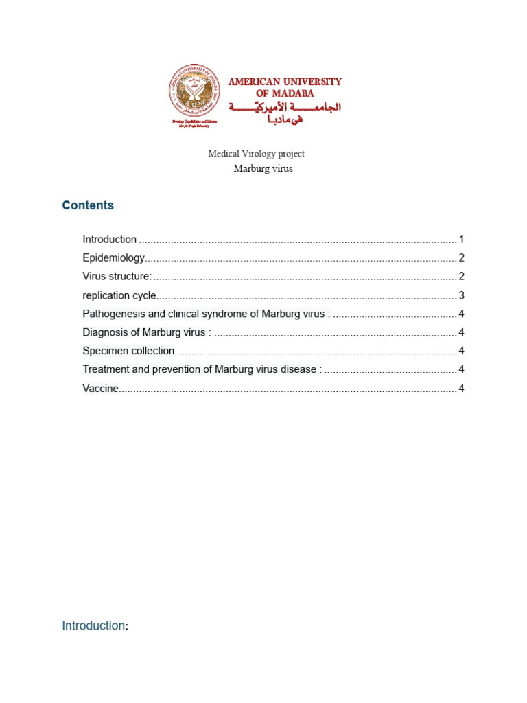 Project Exam File | PDF | Virus | Biology