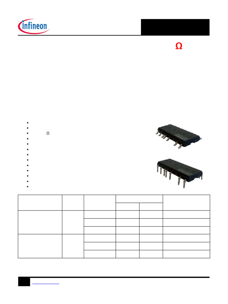 Infineon IRSM5x5 055 DataSheet v01 - 01 EN | PDF | Rectifier | Resistor