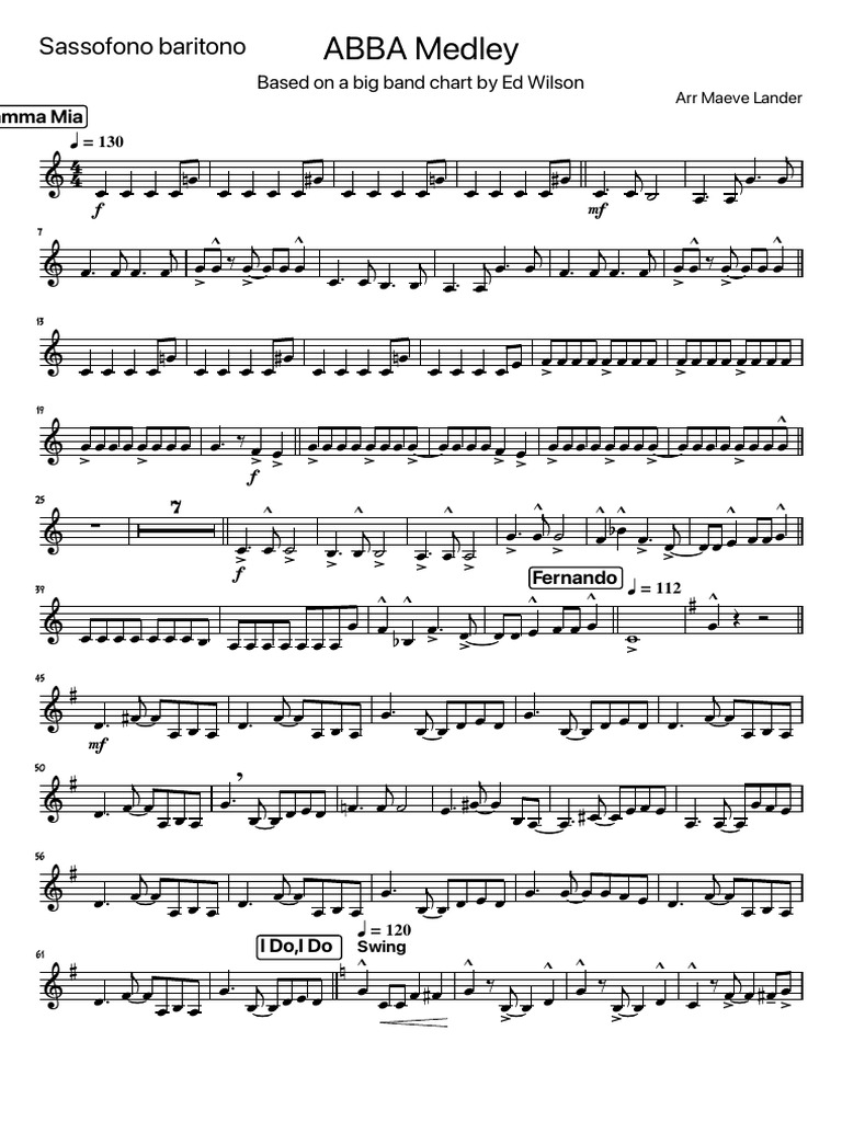 Abba | PDF | Sound Recording | Songs Written