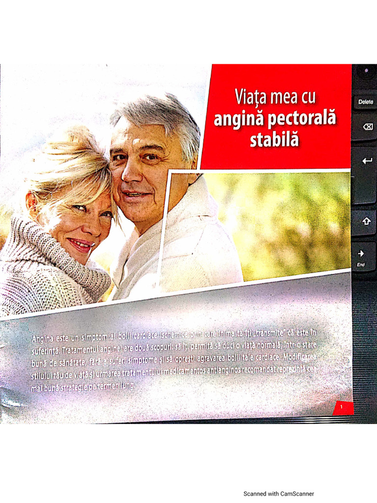 Viata Cu Angina Pectorala Stabila | PDF