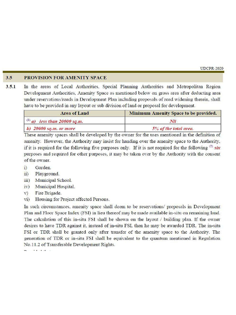 Amenity Space | PDF