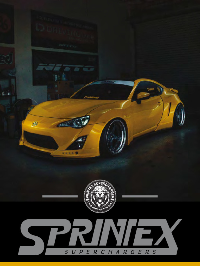 Sprintex 2017-18 Sema Ecatalog Cars | PDF | Horsepower | Rotating Machines