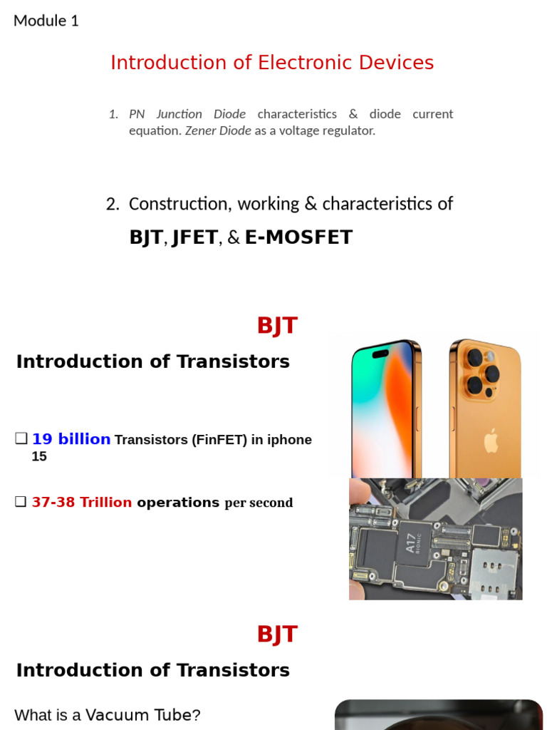 Edc l6 - l10 Transistors 2024 | PDF | Bipolar Junction Transistor ...