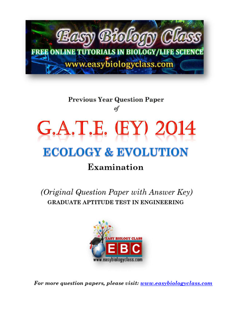 GATE PYQs | PDF | Sex | Multiple Choice