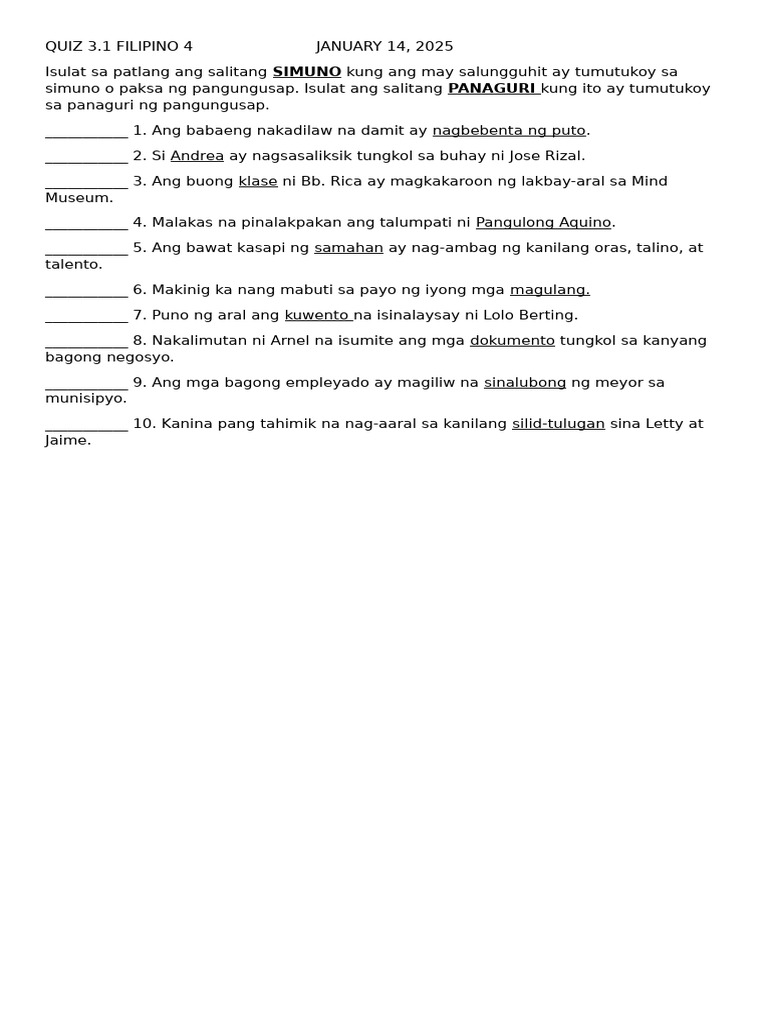 Fil 4 | PDF