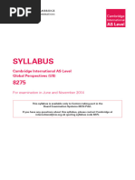 AICE Global Perspectives | PDF | Learning | Cognition