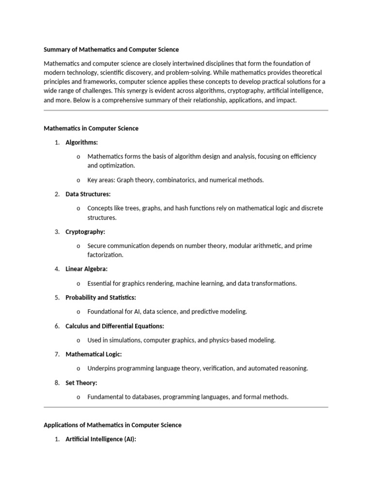 summary-of-mathematics-and-computer-science-pdf-mathematics