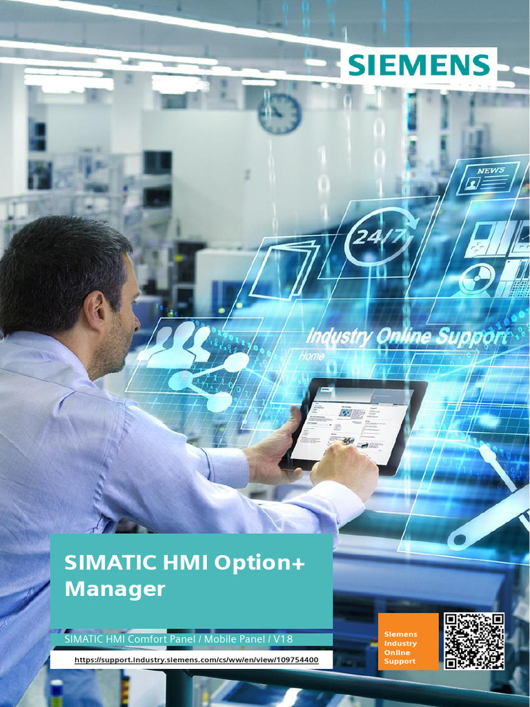 SIMATIC HMI Option+ Manager V18 Guide | PDF | Computer File | Legal ...