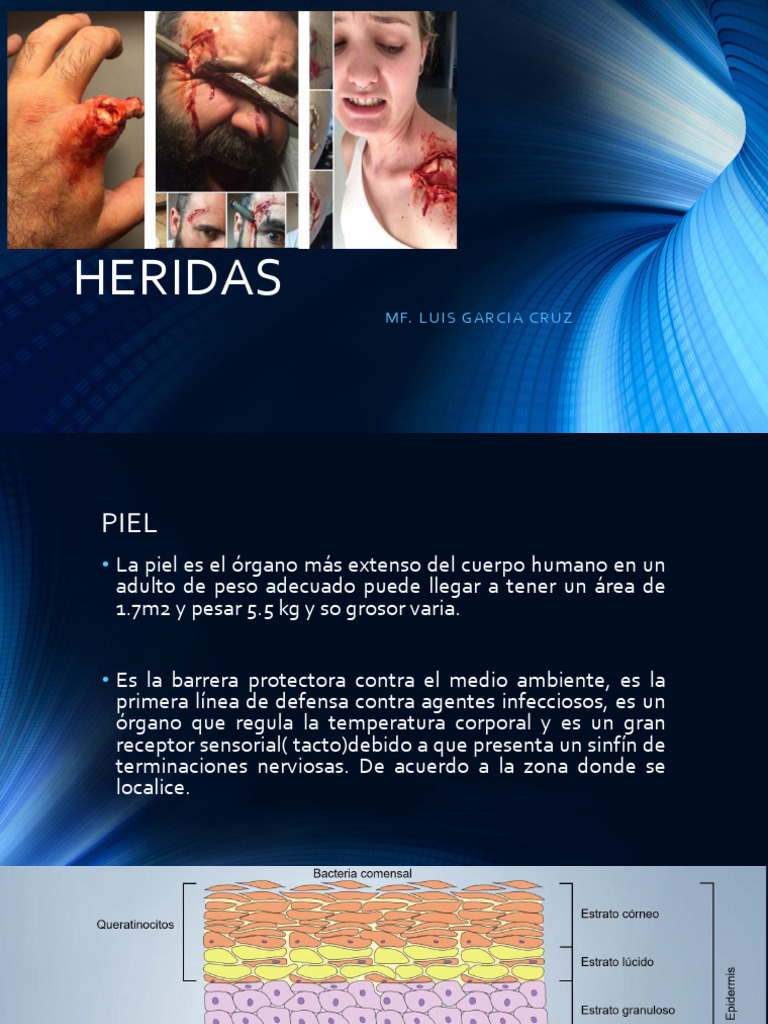 HERIDAS (1) | PDF | Herida | Piel