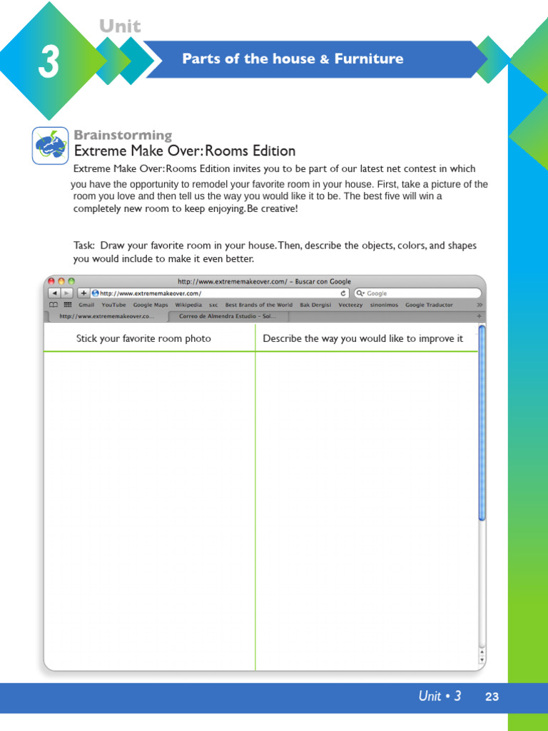 Writen Homwork 3 There Those These Thath | PDF | Room | Furniture