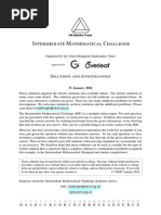 Senior Math Challenge Guide | PDF | Square Root | Area