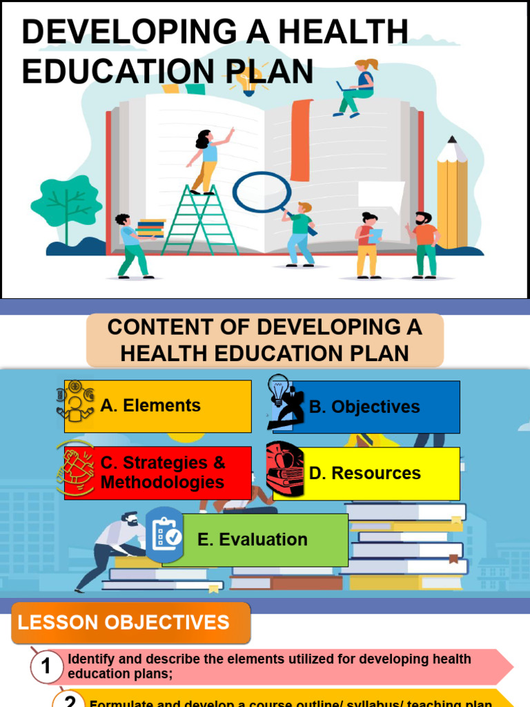 Chapter 2-Lesson 2 (Developing A Health Education Plan) | PDF ...