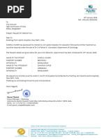 Passport Bio-Data Sheet | PDF