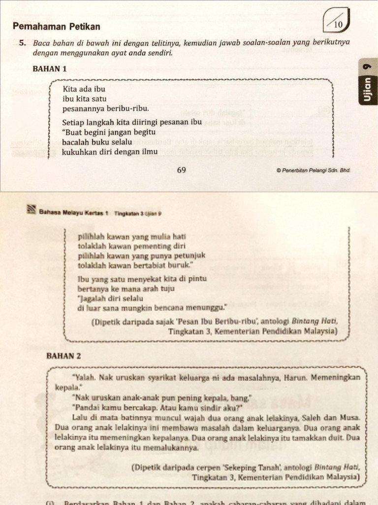 BM PT3 19 Oktober 2024 | PDF