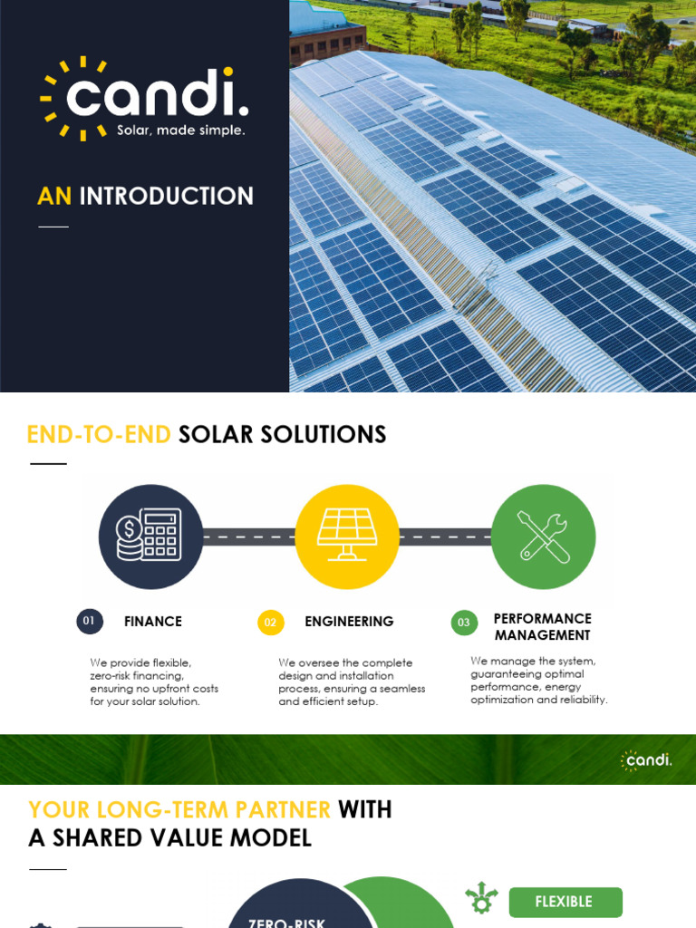 An Intro To Candi Solar - India | PDF | Internet Of Things