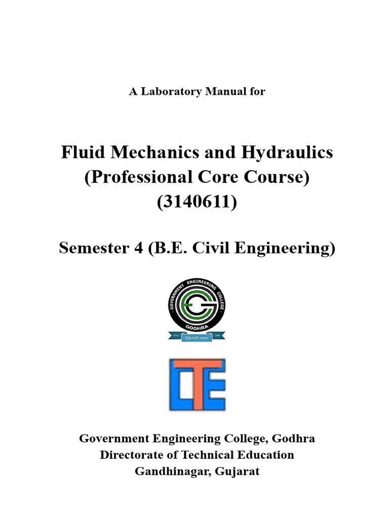 Fluid Mechanics Lab Guide | PDF | Buoyancy | Pressure Measurement