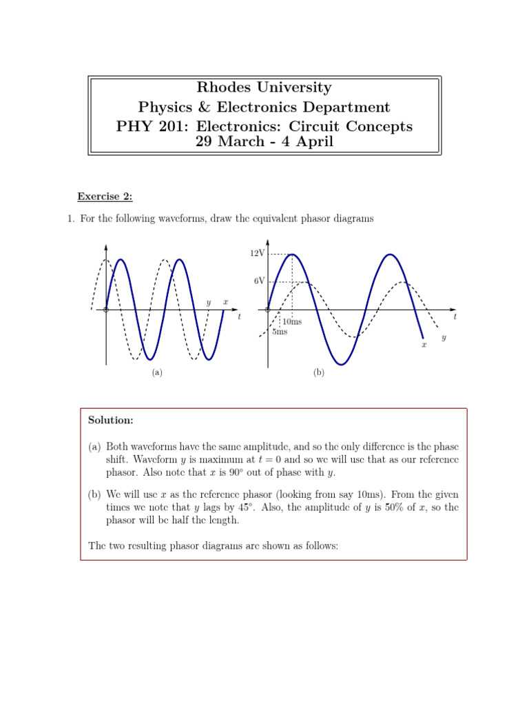 Exercise2_Memo_Capacitive_Inductive | PDF | Electrical Impedance | Computer Engineering