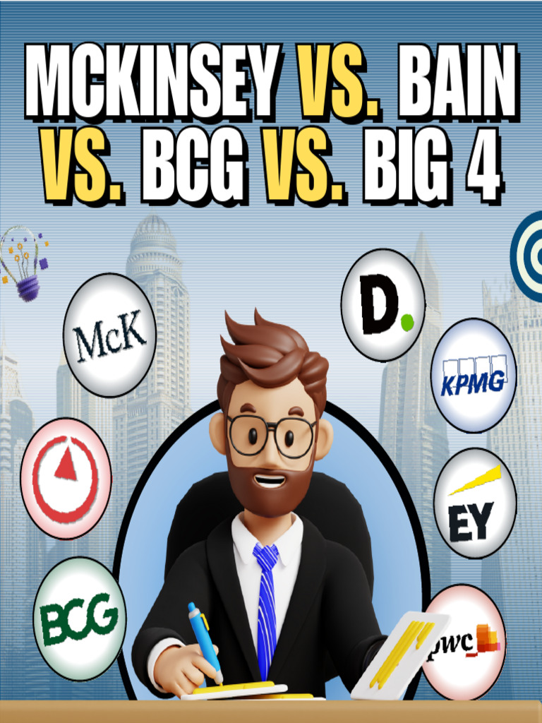 McKinsey vs. Bain vs. BCG vs. Big 4 | PDF | Mc Kinsey & Company | Mentorship