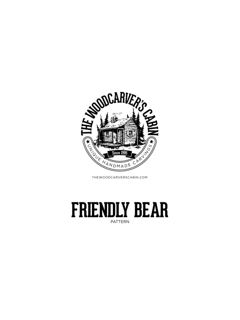 Unique Handmade Friendly Bear Pattern | PDF