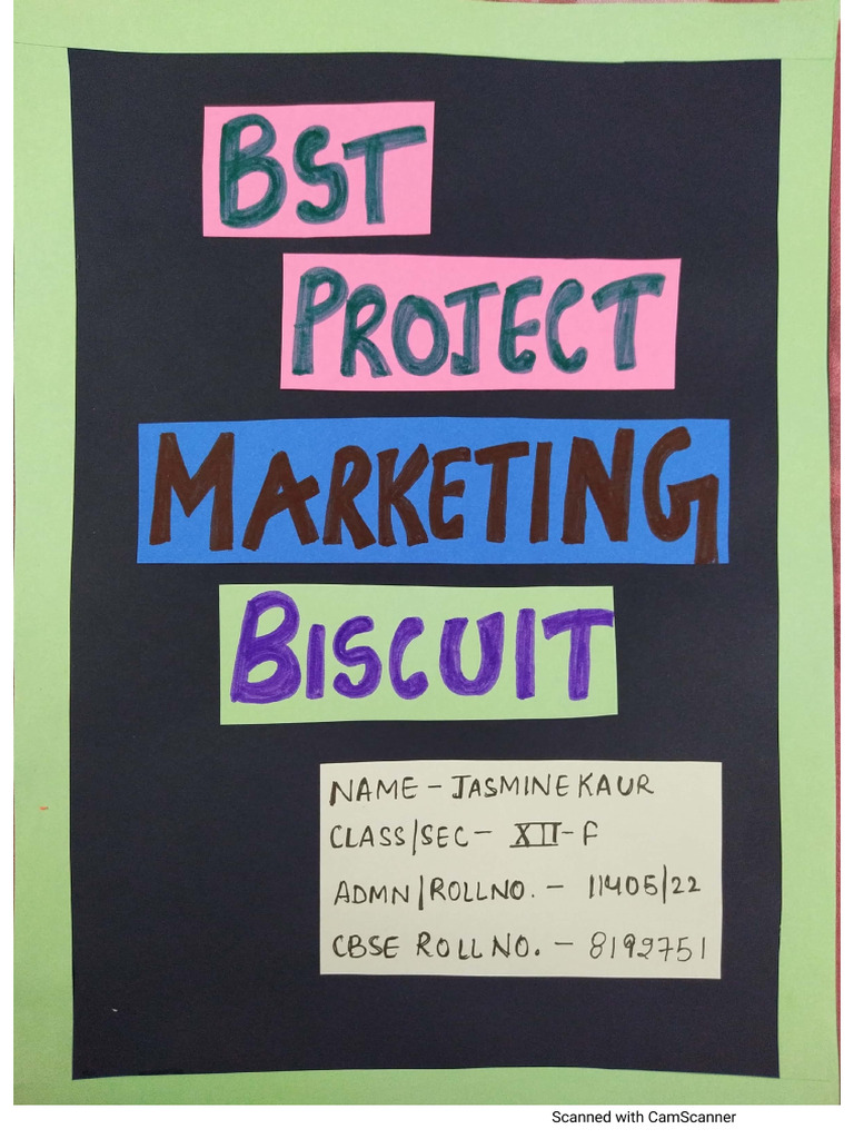 BST Project (Marketing) HHJJJJKKJ | PDF