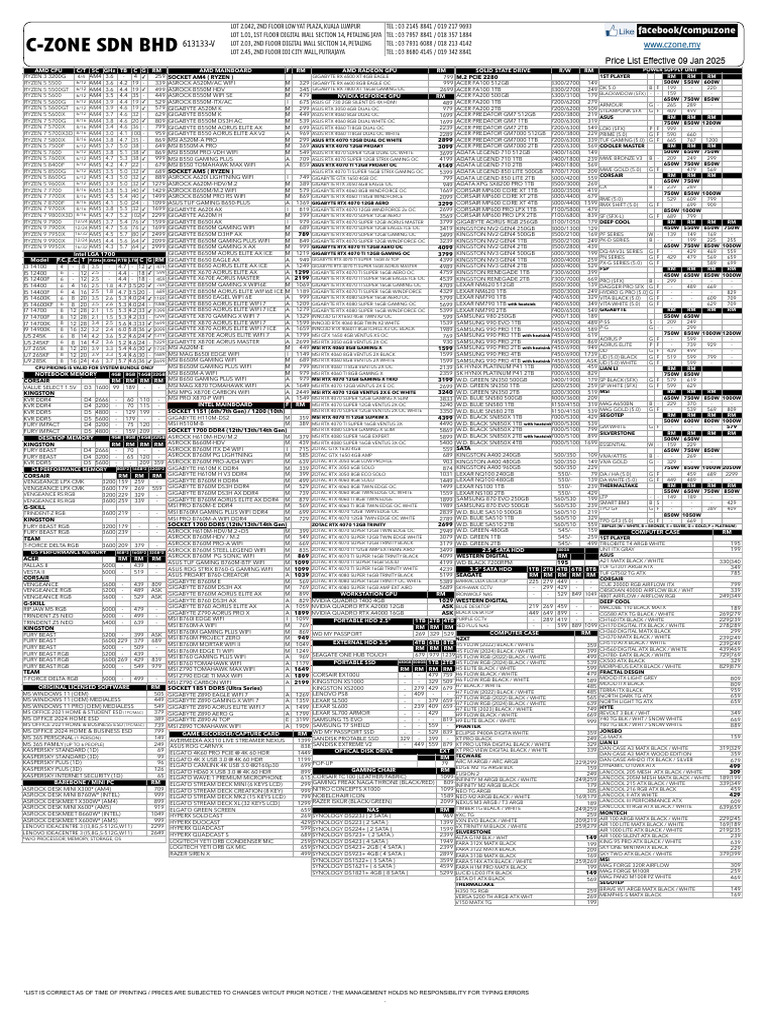 cz1 | PDF | Graphics Processing Unit | Computer Hardware