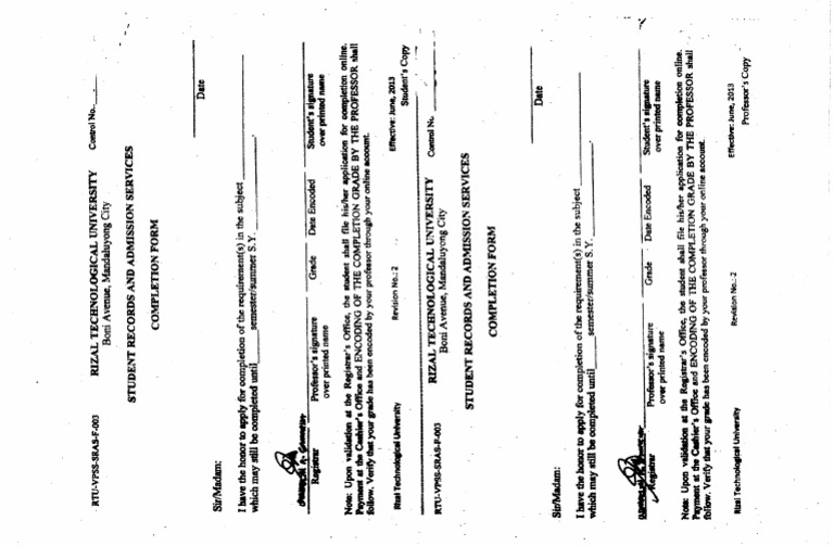 COMPLETION PAPER | PDF