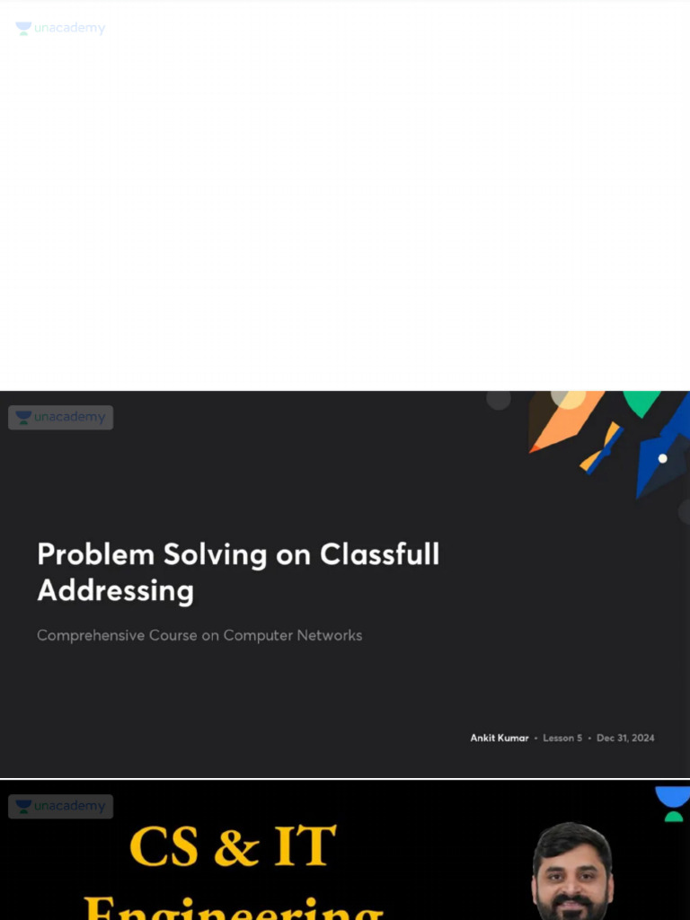 Problem Solving On Classfull Addressing With Anno | PDF