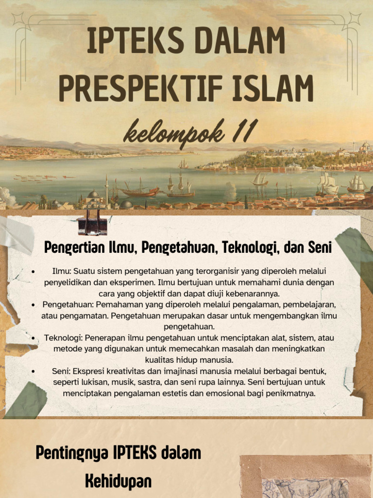 Integrasi IPTEKS dan Islam | PDF