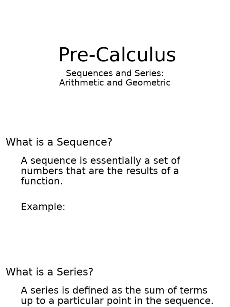 Pre Calculus 1 | PDF